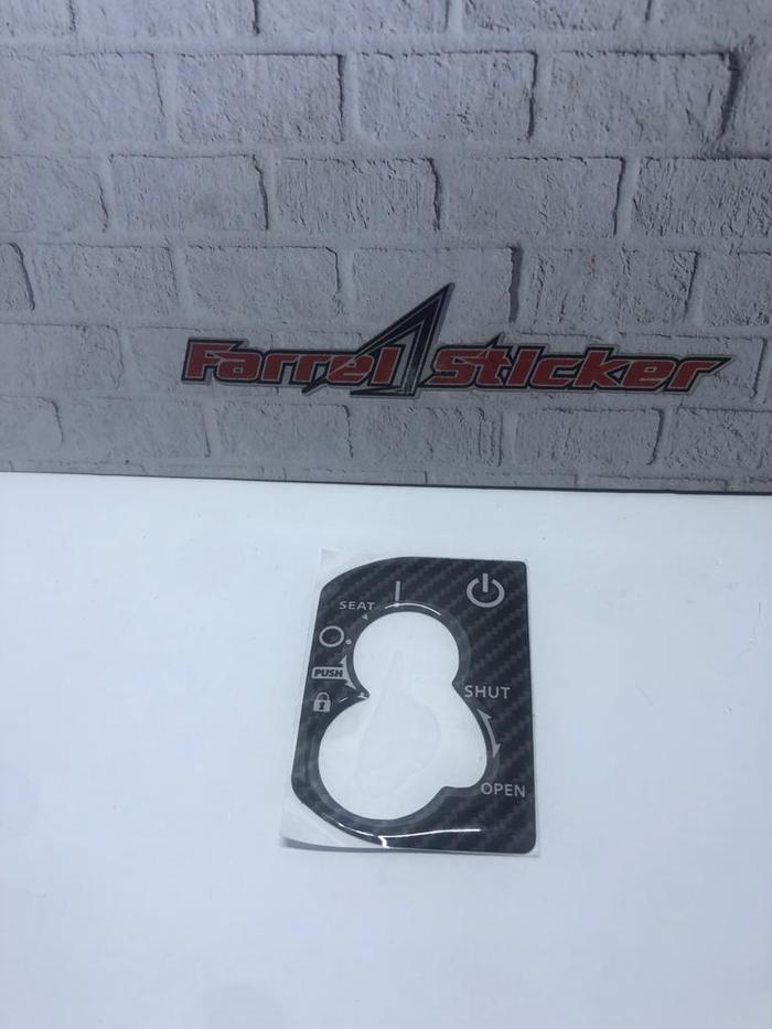 Jual Stiker emblem kunci beat new BEAT STREET NEW deluxe genio PERSISI ...