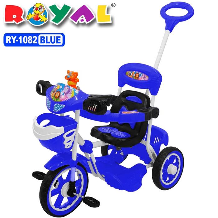 Jual BECAK SEPEDA RODA TIGA TRICYCLE ROYAL 1082 ANAK MUSIK MACAN ...