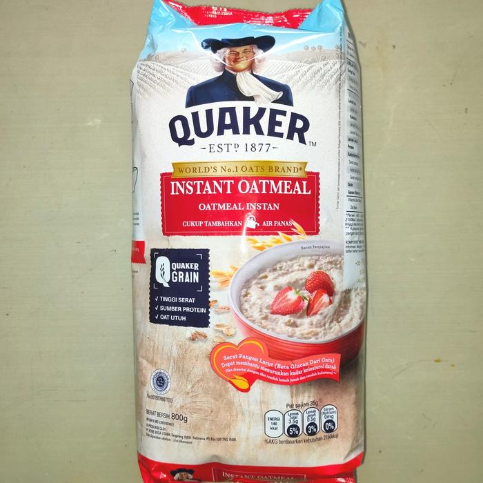 Jual Quaker Oat meal Instan 800Gr - Kota Surabaya - GJ Semesta | Tokopedia