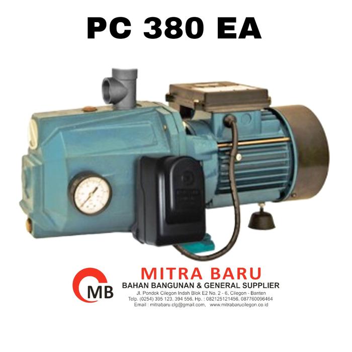 Jual Pompa Jet Pump WASSER PC 380 EA | Tanpa Tangki Tabung Arus (Ampere ...
