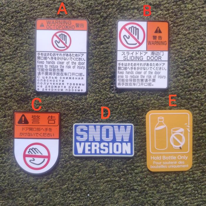 Jual Sticker JDM Caution Label Genuine TOYOTA - Jakarta Timur ...