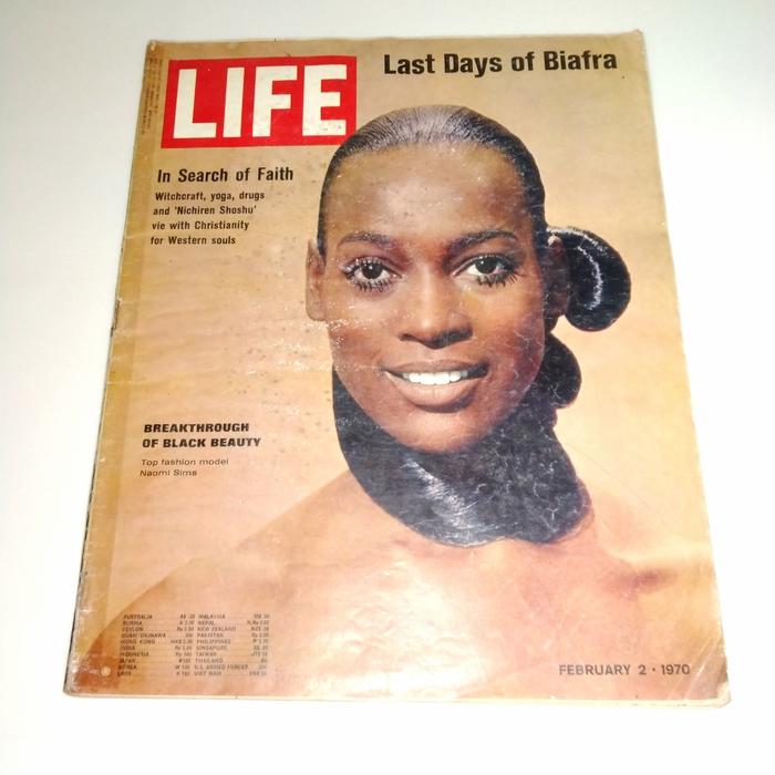 Jual Majalah LIFE Feb 1970 TOP FASHION MODEL NAOMI SIMS (RARE ITEM ...