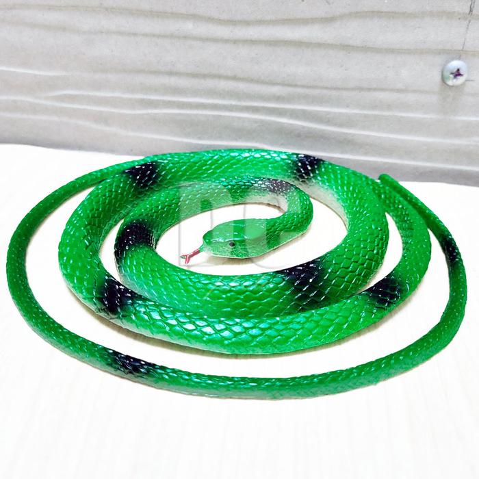 Jual Mainan Prank Natural World Snake|Ular Karet|Miniatur Hewan Reptil ...