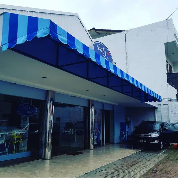 Jual kanopi kain awning, kanopi murah, canopy tampiasan rumah/toko ...