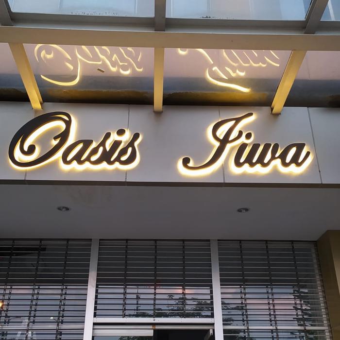 Jual Huruf Timbul Backlight LED Signage Galvanis Cat Duco - Jakarta ...