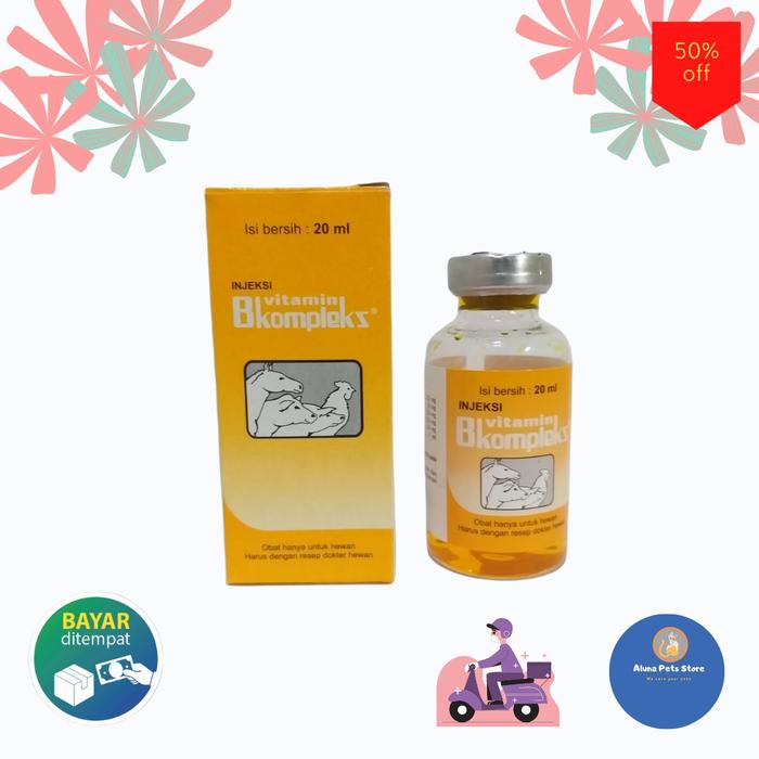 Jual VITAMIN B COMPLEX CAIR 20ML | VITAMIN HEWAN TERNAK - Kab. Blitar ...