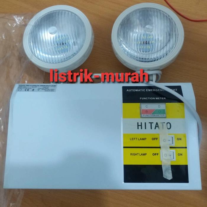 Jual Lampu LED Emergency Light Mata Kucing 2 Mata Darurat 2x3w Bagus ...