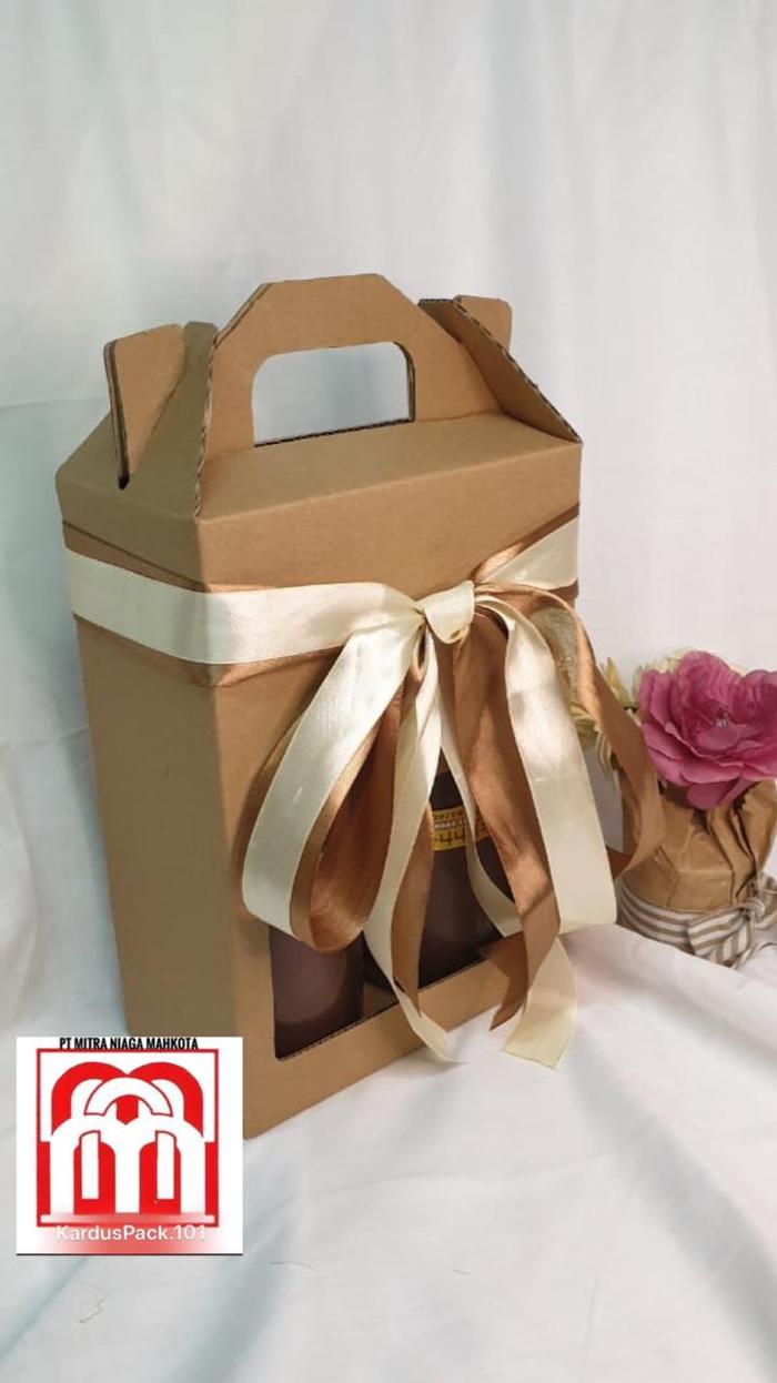 Jual Handle Box, Kardus dengan Pegangan, Box Minuman, Box Parsel ...