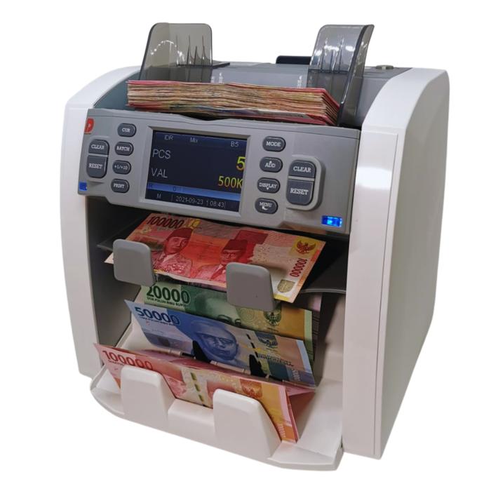 Mesin Hitung & Deteksi Uang IDR & Valas Double Power DP-8122 2 Pocket ...