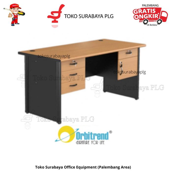 Jual Meja Kerja Meja Tulis Kantor Office Table 1 Biro Orbitrend CST ...