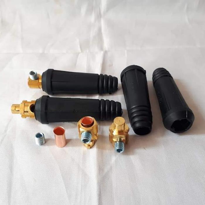 Jual 1Set Kabel Konektor Las DKJ 35-50mm dan Panel Socket 35-50mm TSK ...