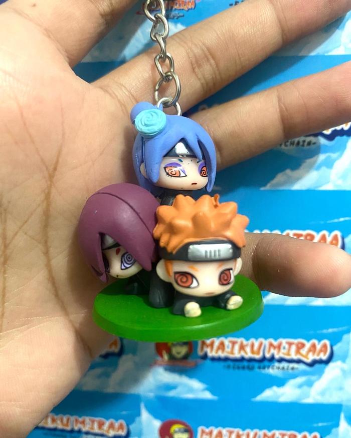 Jual Figure Keychain / Gantungan Kunci Naruto Akatsuki Chibi - Naruto ...