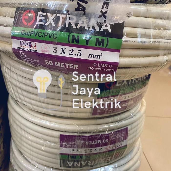 Jual KABEL NYM 3X2.5mm 3X2.5 mm @50M 50 M MERK EXTRANA - Jakarta Pusat ...