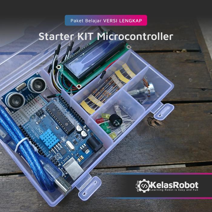 Jual Paket Belajar Mikrokontroler Untuk Pemula - Compatible Arduino KIT ...