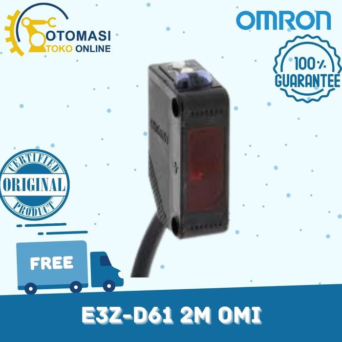 Jual Omron Photo electric sensor E3Z-D61 2M OMS - Jakarta Pusat - Toko Online Otomasi | Tokopedia