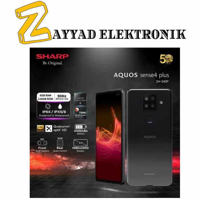 Jual SHARP AQOUS SMARTPHONE SENSE 4 PLUS 8/128 - Kota Depok - Zayyad ...