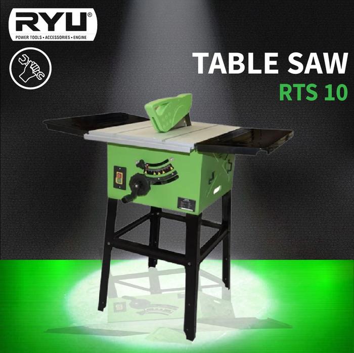Jual TABLE SAW RYU RTS10 RTS 10 MESIN GERGAJI MEJA JAPAN TECHNOLOGY ...