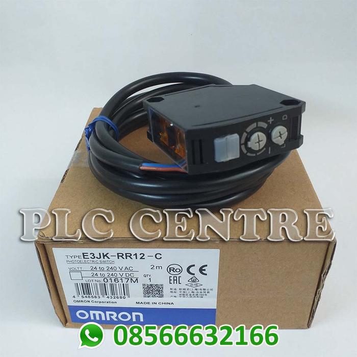 Jual Omron E3JK-RR12-C Photoelectric Sensor - Kota Tangerang Selatan - PLC Centre | Tokopedia