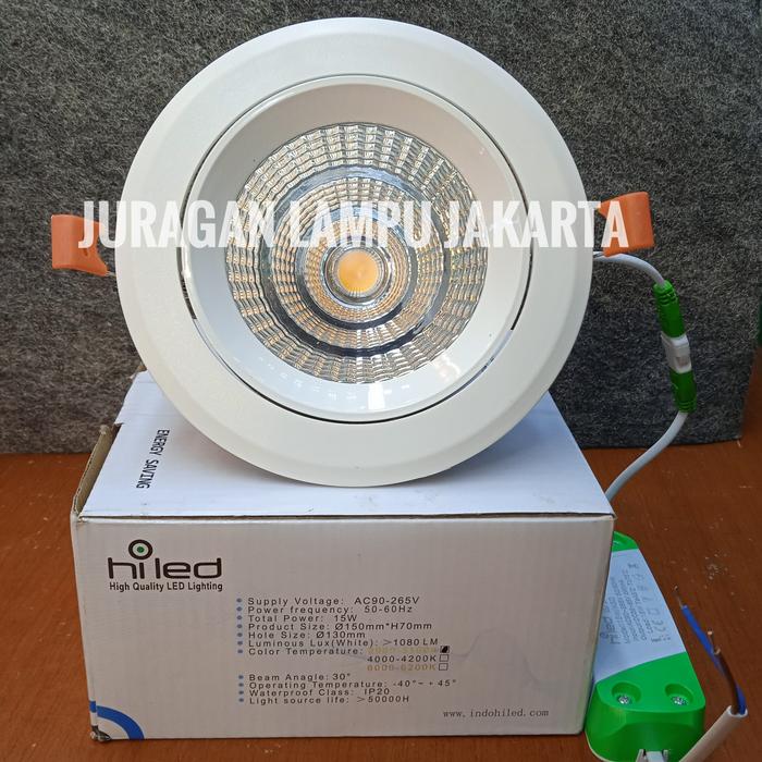 Jual Lampu Downlight Led COB Hiled Ceilling Lamp Lampu Sorot Plafon ...