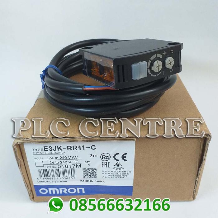 Jual Omron E3JK-RR11-C Photoelectric Sensor - Kota Tangerang - PLC Centre | Tokopedia
