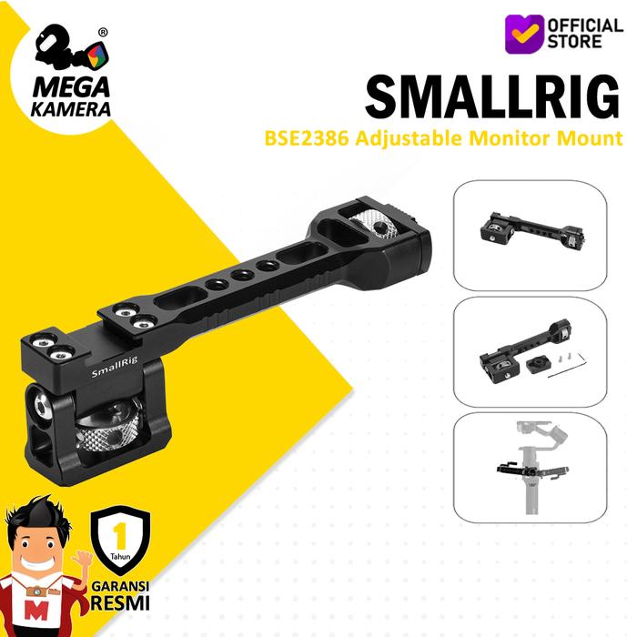 Promo SmallRig Adjustable Monitor Mount for Select Handheld Gimbals ...