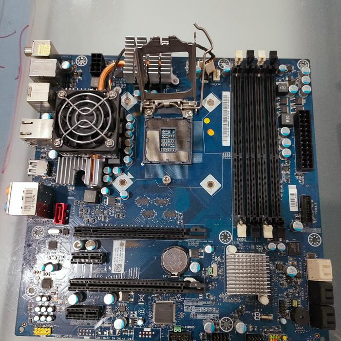 Jual MOTHERBOARD DELL AURORA R3 LGA 1155 DDR 3 LENGKAP BACK PANEL ...