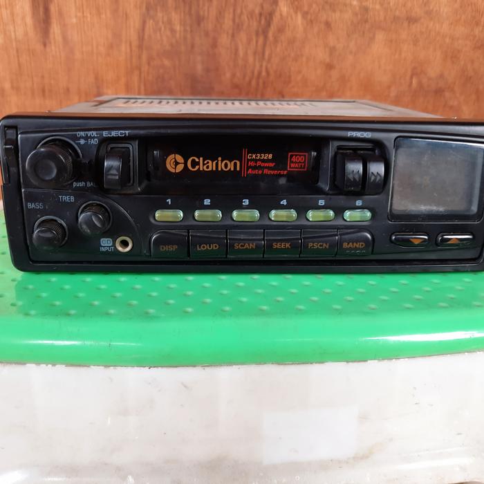 Jual Head Unit single din clarion bukan nakamichi blaupunkt becker ...