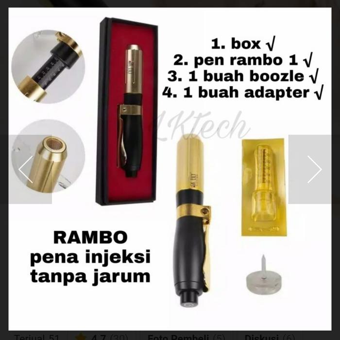 Jual rambo pen thesera Hyaluronic acid pen alat khitan injek serum ...