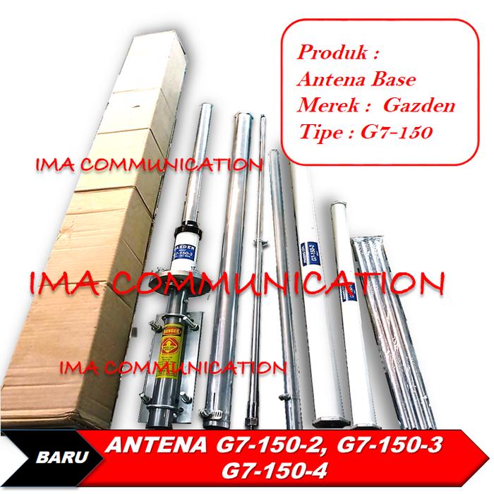 Jual Gazden G7-150 bukan Hustler G7-150 Antena Base VHF 7dBi - Jakarta Barat - IMA KOMUNIKASI ...
