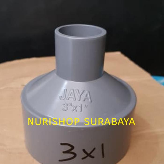 Jual reducer 3x1/ reducing socket/ vlok / flok/ verlop sok 3x1 - Kota ...