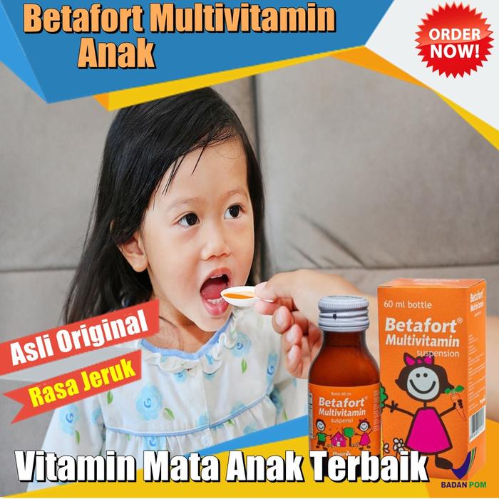 Promo Betafort Vitamin Mata Anak Terbaik Menjaga Kesehatan Mata ...