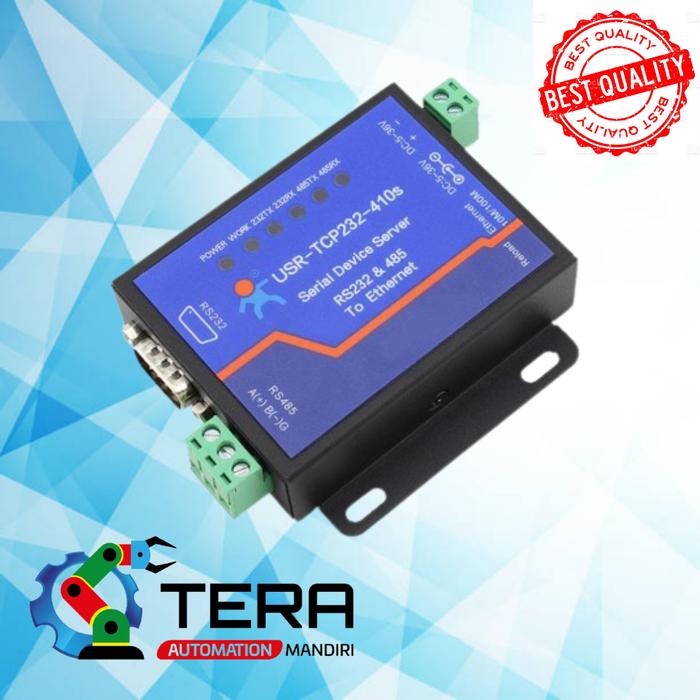 Jual RS232 RS485 to TCP IP Serial Ethernet to Modus gateway Converter READY - Jakarta Utara ...