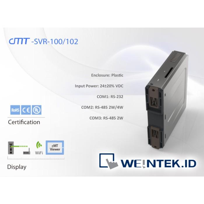 Jual [GARANSI 6 BLN] WEINTEK cMT-SVR-102 Industrial No-Screen IIoT HMI - Kota Medan - Sinar ...