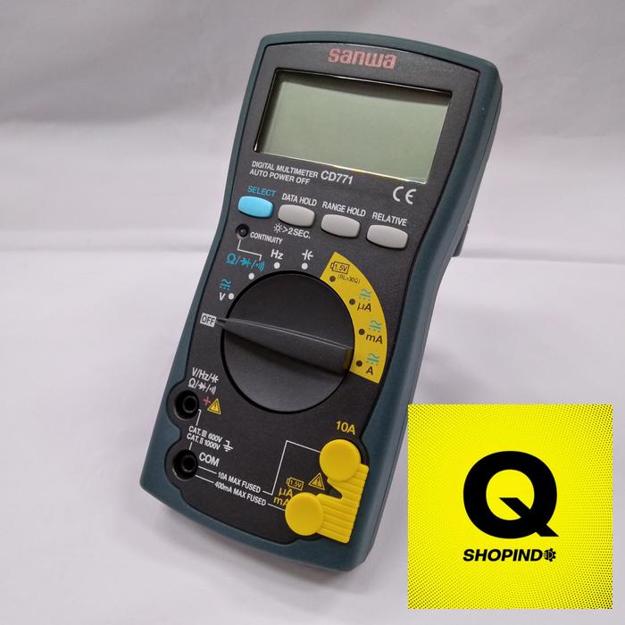 Jual SANWA CD771 Multimeter Multitester Avometer Digital - Jakarta ...