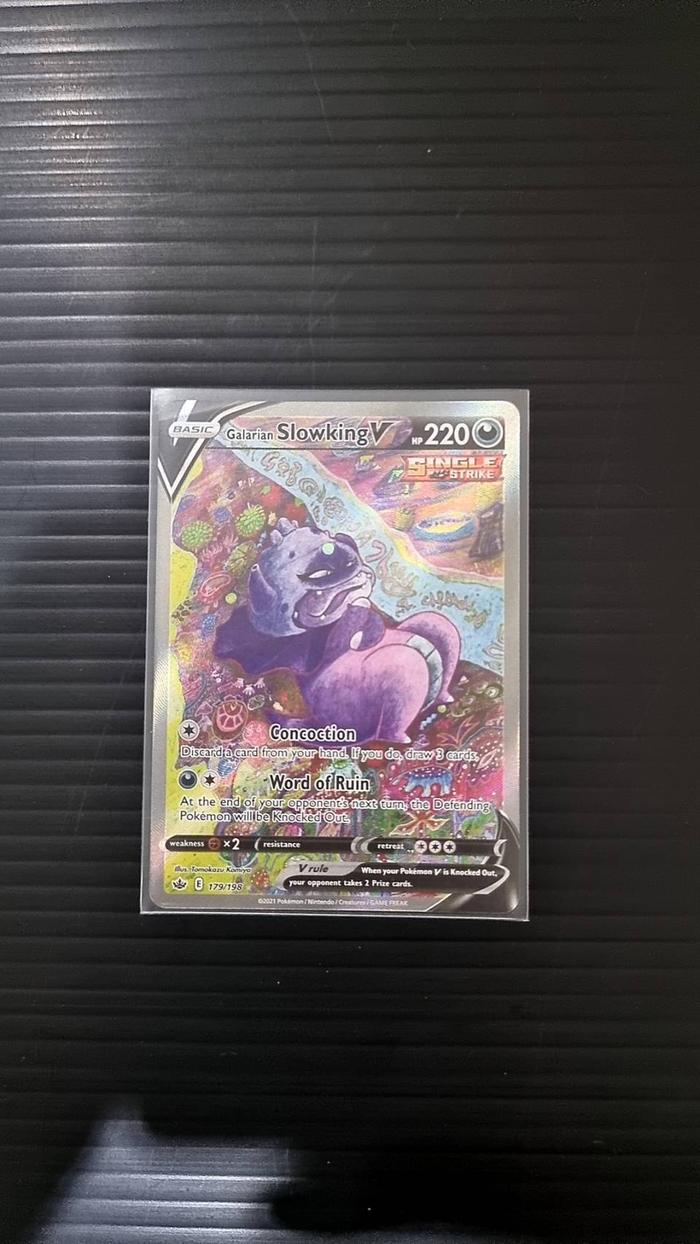 Jual Galarian Slowking V - 179/198 - Alternate Art Ultra Rare Sword ...