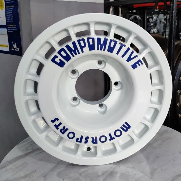 Jual Velg Compomotive Rally Ring 15 Jimny Katana Taft Escudo Jeep CJ7 ...