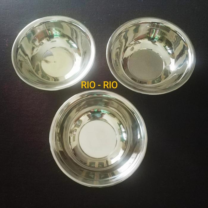 Jual Waskom 32cm / OO Baskom Medis / Wash Bowl Stainless 32cm - Jakarta ...