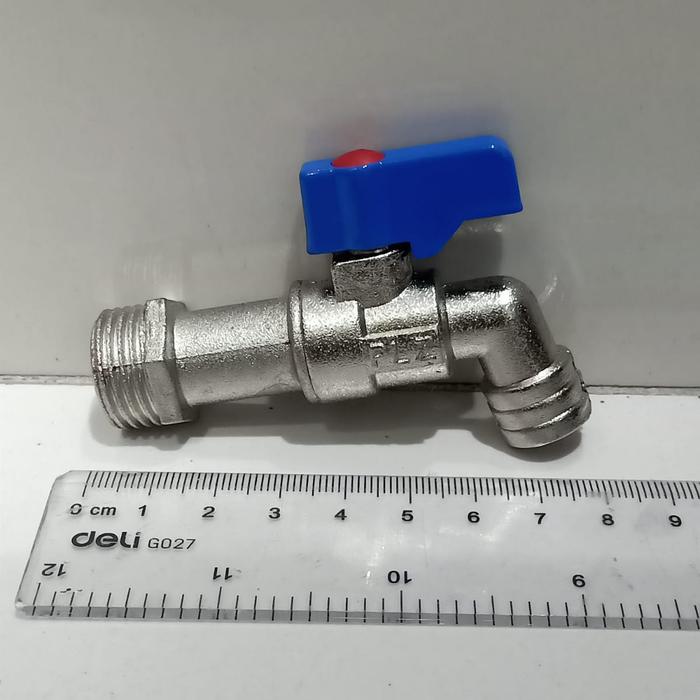 Jual kran air taman kepala biru / kran air cebol / kran air tembok ...