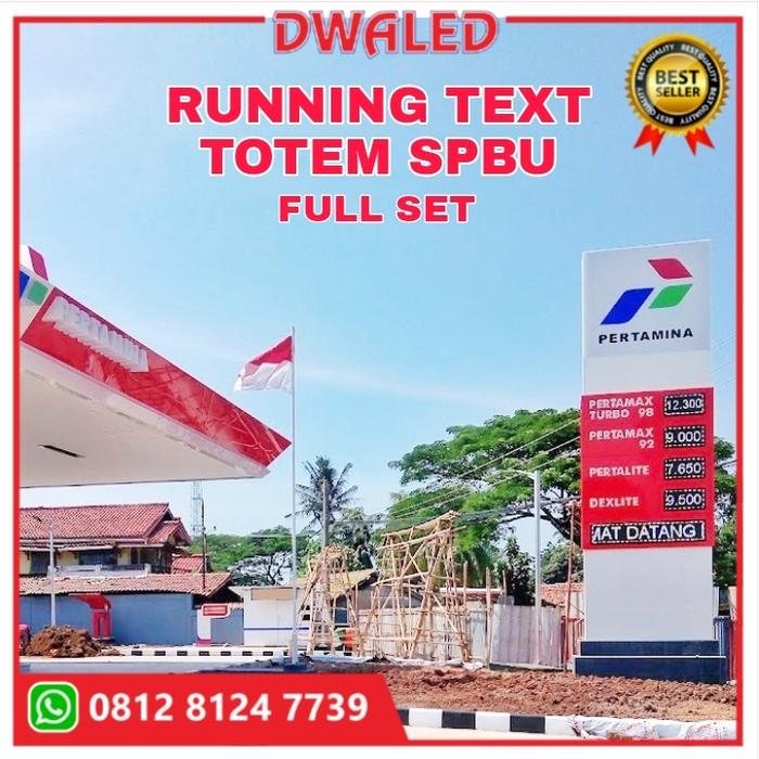 Jual Running text Totem SPBU Pertamina Full Set - Kota Tangerang ...