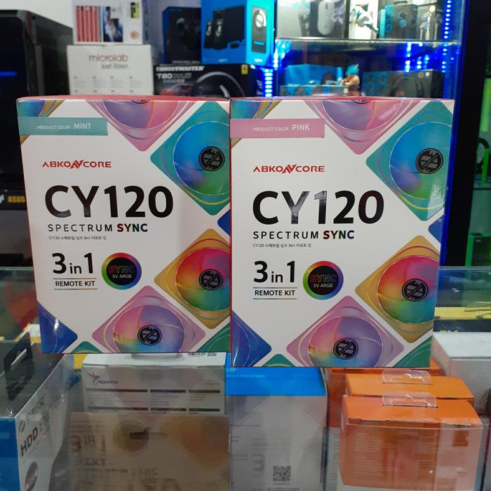 Jual abkoncore cy120 3 in 1 fan + remote spectrum argb - Kota Malang - Blossomzones Sutami ...