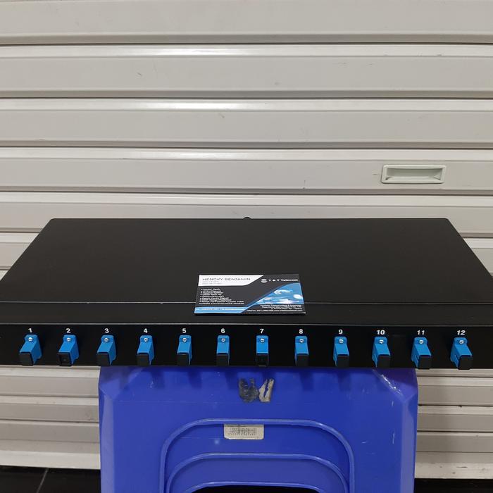Jual LS ODF OTB RACK 12 CORE SC UPC FIBER OPTIK - Jakarta Pusat ...