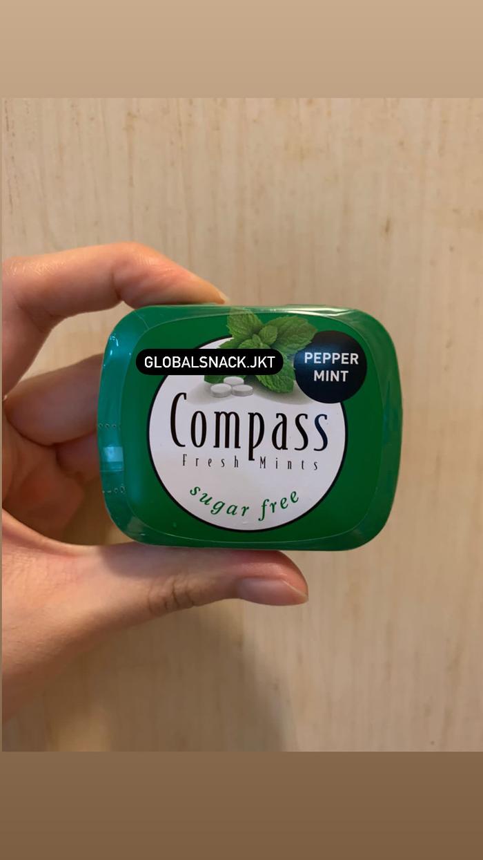 Jual COMPASS FRESH MINTS MATCHA POME / MENTHOL / PEACH / PEPPERMINT ...