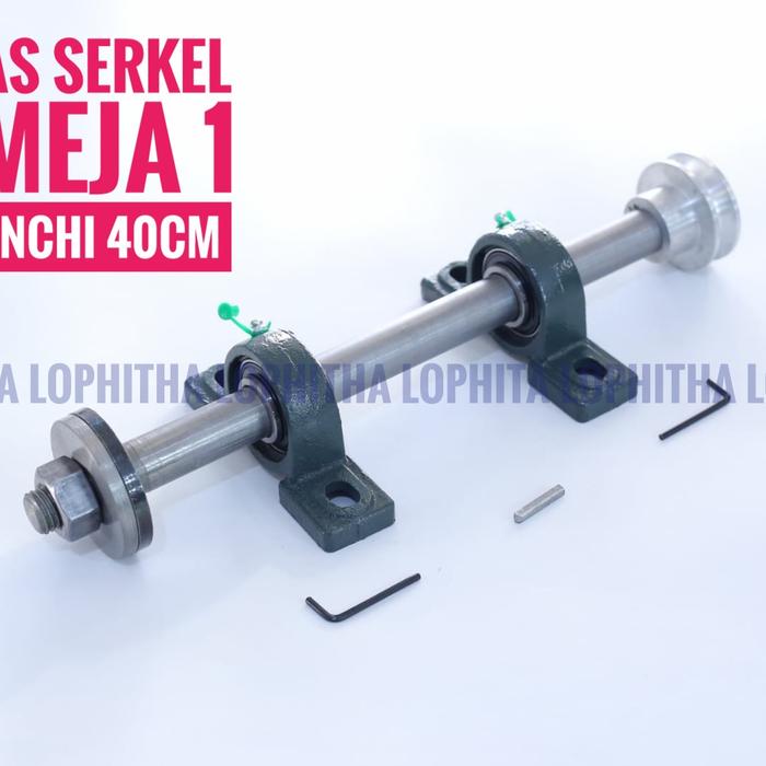 Jual as gergaji serkel meja / as sirkel / as circle / 1inchi panjang ...