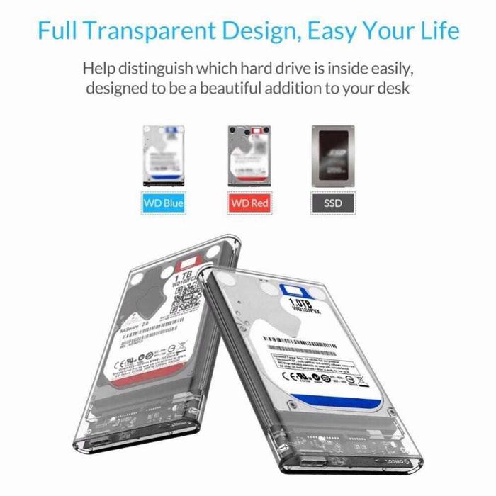 Jual Hdd Ssd Inclosure 2.5 Inch Usb 3.0-converter Hdd Internal To ...