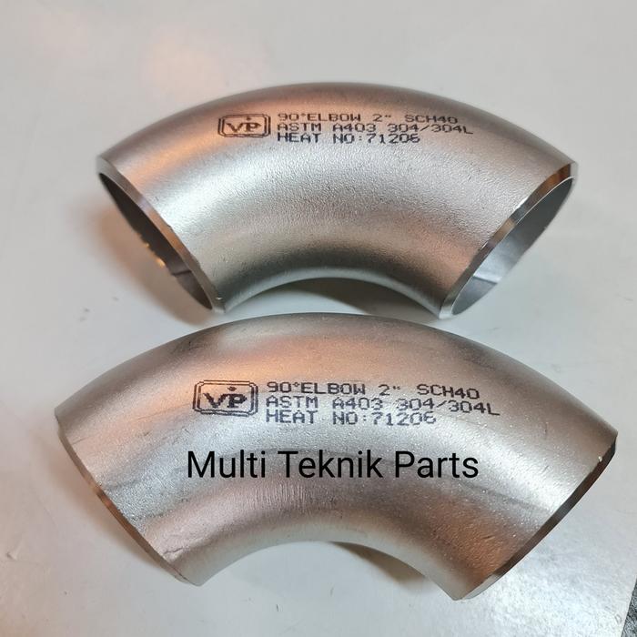 Jual Elbow las stainless sch 40 / Knee las sch40 SS 304 1/2 inch - Jakarta Barat - Multi Teknik ...