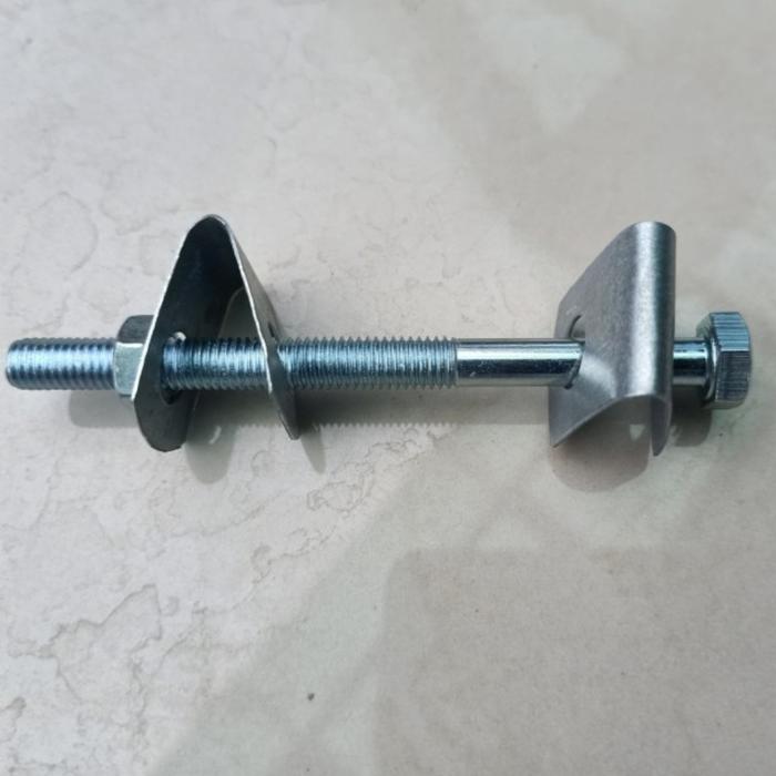 Jual Klem / Clamp BRC pager | komplit Baut | putih galvanis - Jakarta ...