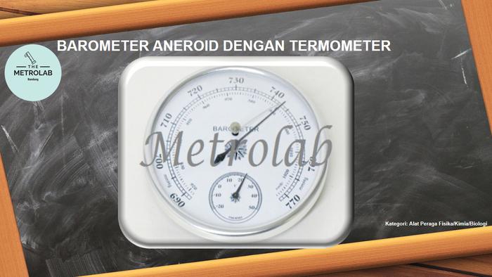 Jual Barometer Aneroid dengan Termometer| Alat Ukur Kelembaban Udara ...
