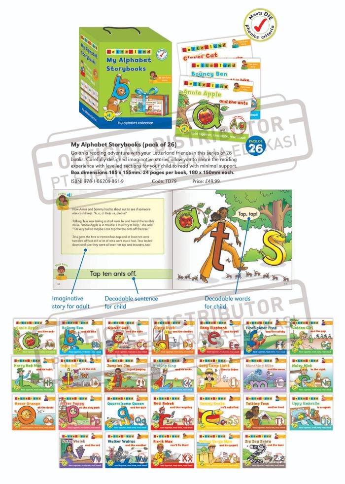 Jual Letterland My Alphabet Storybooks - Jakarta Utara - Supertree ...