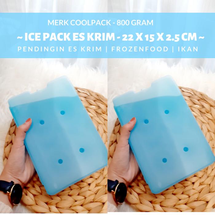 Jual Ice Pack - Gel ULTRACOOL - Ice Pack Kotak - Cool Pack - Blue Ice ...