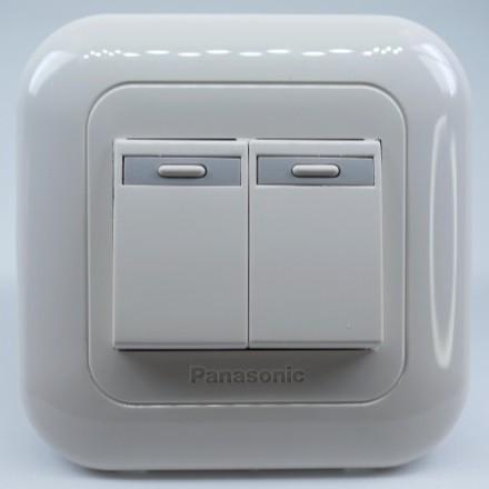 Jual Panasonic Saklar Seri atau Dua Tombol Wej 78029 & Wej 5531 Wide ...